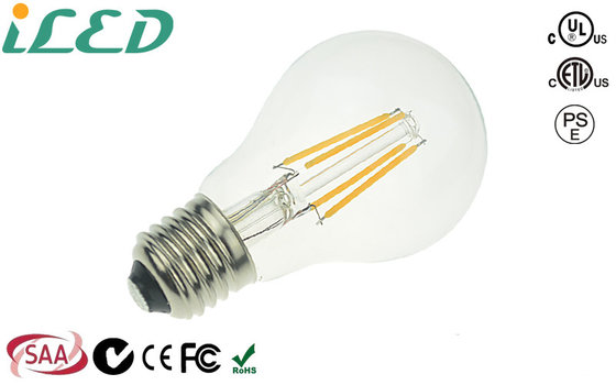 450LM 360 Degree Dimmable Globe Dimmable Filament Bulb 80Ra