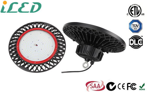 Cool White Aluminium Alloy ufo led high bay lamp / 150W warehouse led lighting
