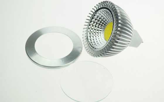 Super Bright 6Watt  Dimmable Mr16 LED Light Bulbs 12V 2700 - 4000K Epistar LED Source