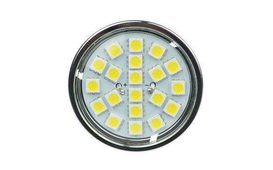 120 Degrees Beam Angle SMD5050 Mr16 LED Light Bulbs Cool White 6000K 4W 12V