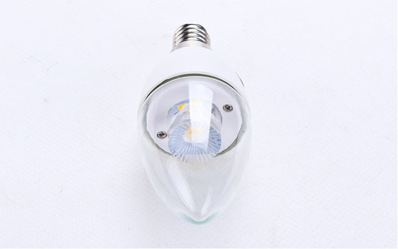 45W Equal High lumens SMD LED Candle Light Bulbs 5W E14 Dimmable 80 cri