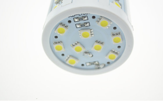 SMD 5050 12V DC 10W E27 LED Corn Light Bulb Cool White 6000K , RoHS LED Light Bulbs