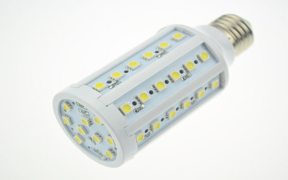 SMD 5050 12V DC 10W E27 LED Corn Light Bulb Cool White 6000K , RoHS LED Light Bulbs