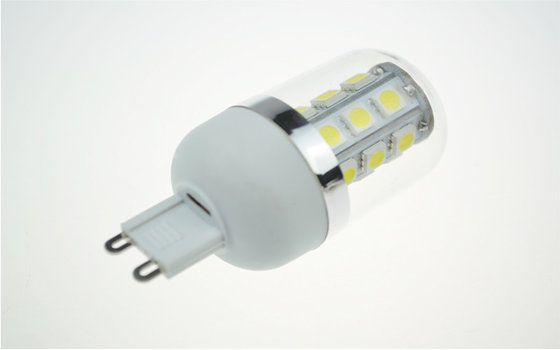 3W 21SMD 5050 E27 E14 G9 LED Corn Light Bulb Cool White 360 Degree with PC Cover