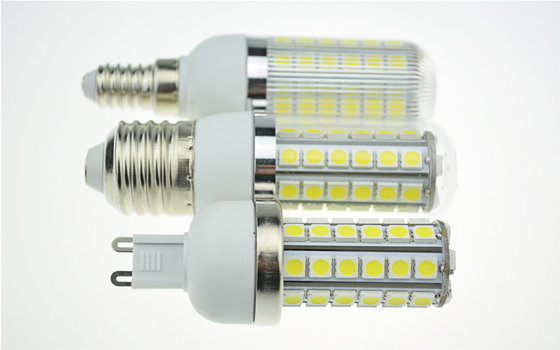 Standard 5050 SMD Epistar E14 230V 2700K Corn Cob LED Lights Warm White G9 6W 550LM