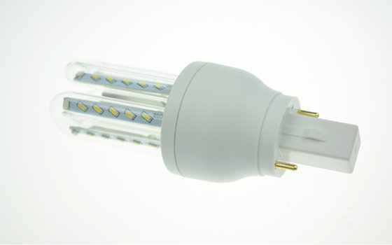 6400K Cool White Plug Type G24 2pin LED Corn Light Bulb 5W E27 120V 360 Degrees