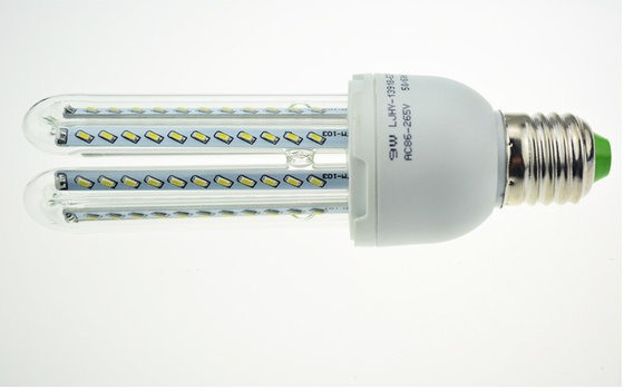 850 - 880LM Natural White 4000K LED Corn Cob Lamps E27 G24 3U Lamp SMD3014 9Watt
