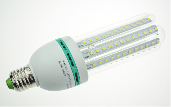 3U 16W E27 6400K Dimmable LED Corn Light Bulb 2300LM 360 Degrees CFL Replacement