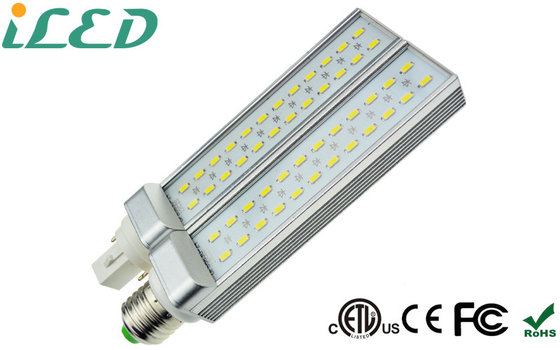 Aluminum Pure White SMD5630 12W LED PL Bulb G24 E27 LED Lamp 1200 lumen 80ra