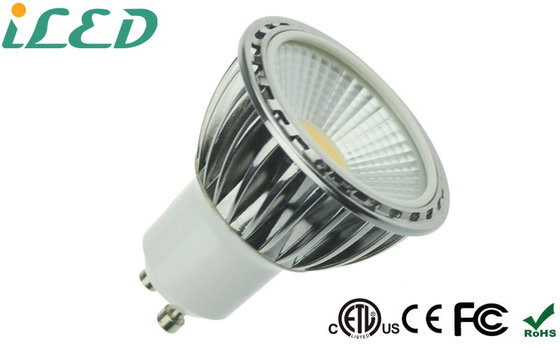 5Watt COB Gu10 LED Warm White Light Bulbs with Aluminum Alloy Housing + PC Cover