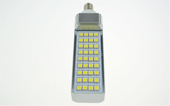 SMD 2800K Soft White 180 Degree PL LED Corn Light Bulb E14 7 Watt 600lm Luminous Flux
