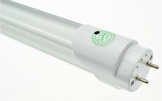 DLC listed G13 Base 600mm 2ft T8 LED Tube Light 10W 4000K 100 - 277V AC 120 Degree