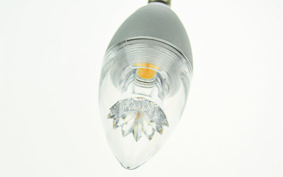 Dimmable 4W LED Candle Bulbs Warm White 35W Traditional Lamp Equivalent 350 - 380lm