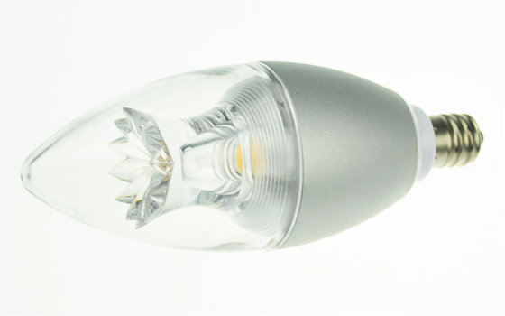Dimmable 4W LED Candle Bulbs Warm White 35W Traditional Lamp Equivalent 350 - 380lm
