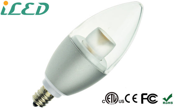 Energy Efficient E12 Candelabra LED Light Bulb COB 3.5 Watt LED Candle Lamps 350lm