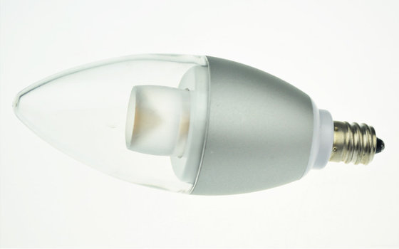 3 Year warranty 6000K COB LED Candle Fame Bulbs , 5W E12 E14 Screw Cap Light Bulbs
