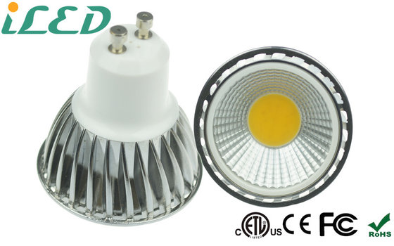Cool White 6000K Dimmable LED Spotlight Bulb GU10 5W COB 90 Degree for Recessed