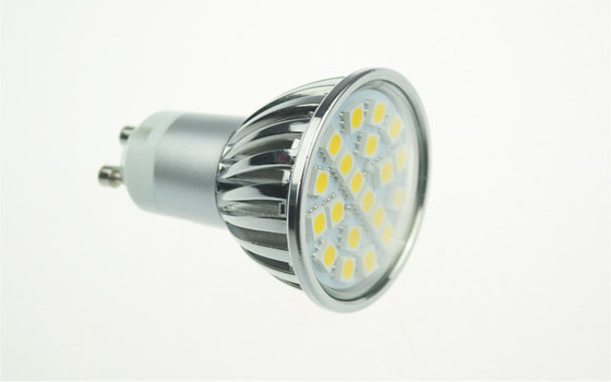 Aluminum Housing GU10 4W SMD LED Spotlight Bulb Dimmable 220V Warm White 3000K