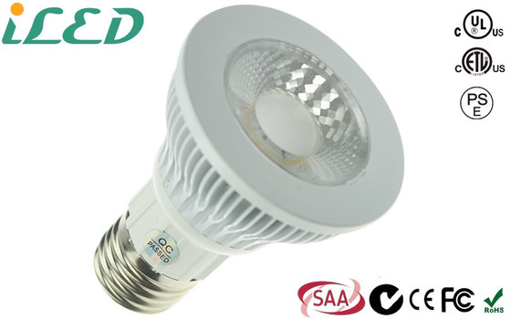 7W E27 COB Recessed Narrow PAR20 LED Bulb Dimmable , ETL cETL PAR20 LED 2700K