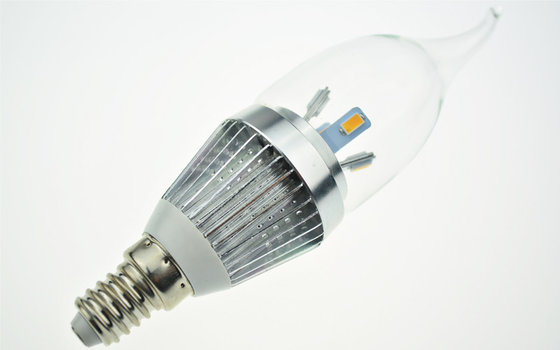Samsung 8 LEDs 4W E14 LED Candle Light Bulbs Cool White 6000 Kelvin 310lm CE RoHS