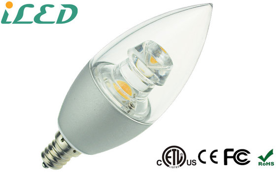 暖かい白 E12 の蝋燭の電球 Dimmable の 360 度のビーム角