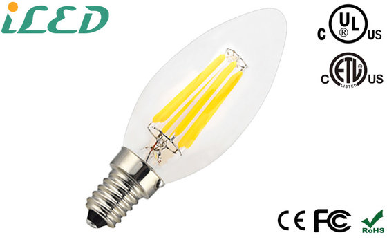 2w 4w 6w のフィラメントのタイプ Dimmable は蝋燭の電球 110v 120v を導きました