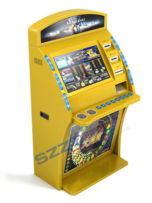 ZT2412 Custom Kiosks Self - Service Lottery / Gaming/Amusement Kiosk with advertisement