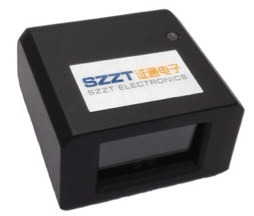 Smart And Compatible Barcode Scanner Compact Retail Kiosk , Grey Black