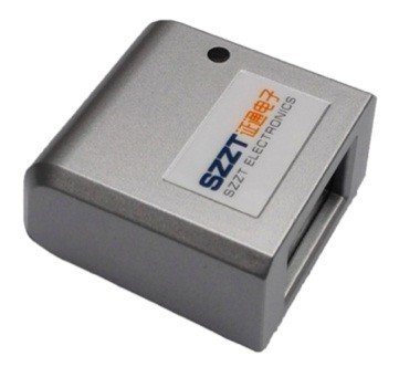 Smart And Compatible Barcode Scanner Compact Retail Kiosk , Grey Black