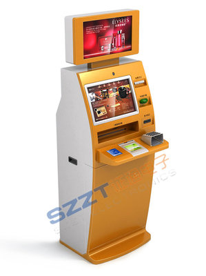 二重スクリーンが付いている ZT2910 セルフサービスのビルの支払のキオスク/自動支払機