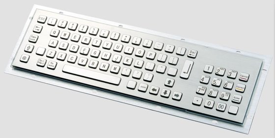 PCI EPPの自動支払機のキーボード、トラックボールが付いている自己サービス ターミナル金属のキーボード
