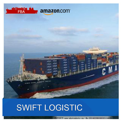 SWIFT  LOGISTIC LCL Sea Freight From China To Spain Europe Amazon Fba Shipping Service