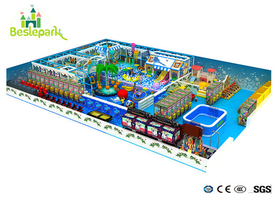 Winter Theme Kids Soft Children Indoor Park For Preschool / Commercial Centers