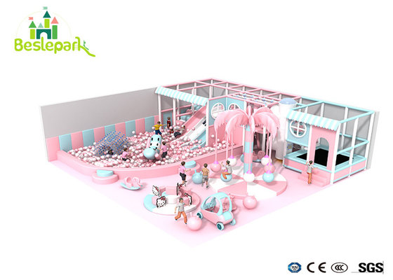 Baby Amusement Park Macaron Theme Indoor Soft Play Equipment