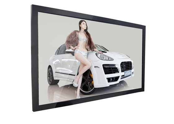 82 Inch Indoor Full HD 1920 × 1080 Wall Mounted Digital Signage Screen With LED Back Light
