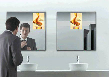 Clothing Store Magic Mirror Display Network Lcd Advertising Screen for Retail Shop