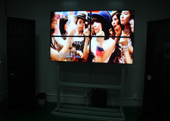 Floor Standing Meeting Room Stand LCD Video Wall Display / Monitors Full HD
