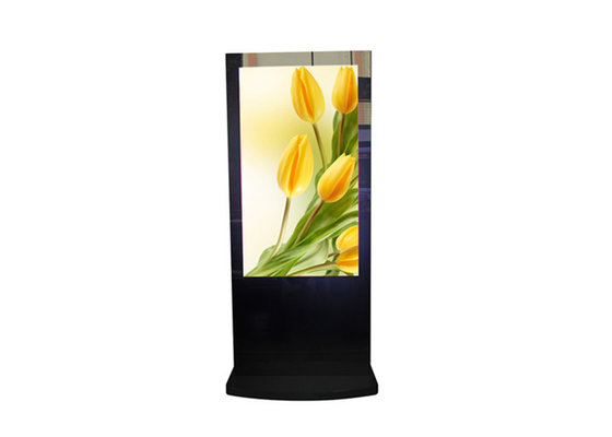 Ultra Thin Panel Hotel LCD Digital Signage Display with Lan / Wifi / 3G Network Function