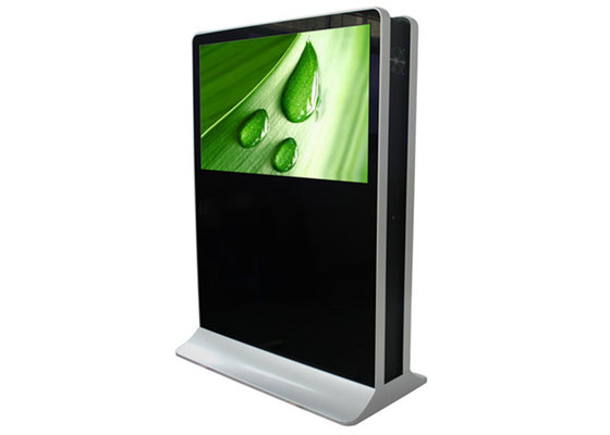 55'' Indoor Floor Standing Network Digital Signage Display Large Media Player with Software