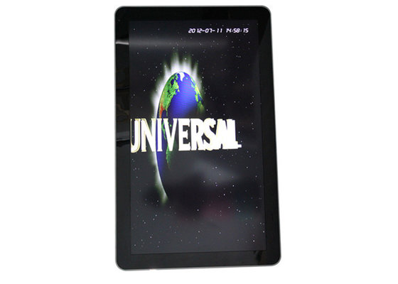 Small 22 Inch Wall Mounted Digital Signage / Indoor LCD Advertising Player Full Screen