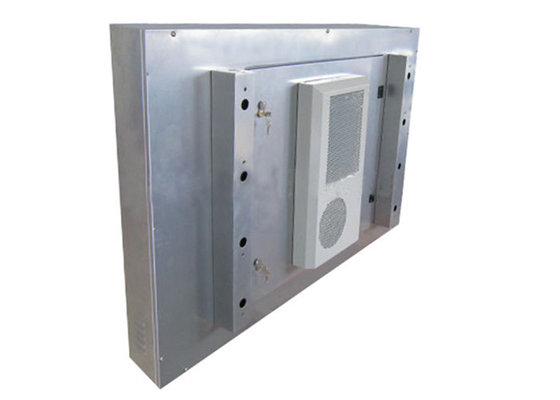 Waterproof All Season Wll Mounted Outdoor Digital Signage , 2000 nits