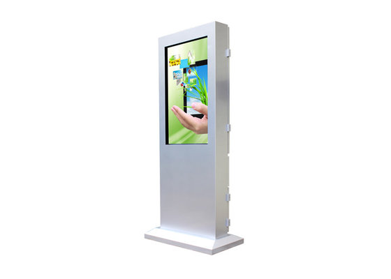 Air Conditioner Inside Free Standing Outdoor Digital Signage Kiosk For Shopping Mall