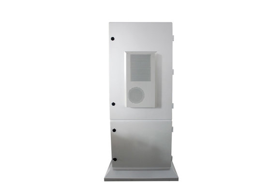 Air Conditioner Inside Free Standing Outdoor Digital Signage Kiosk For Shopping Mall