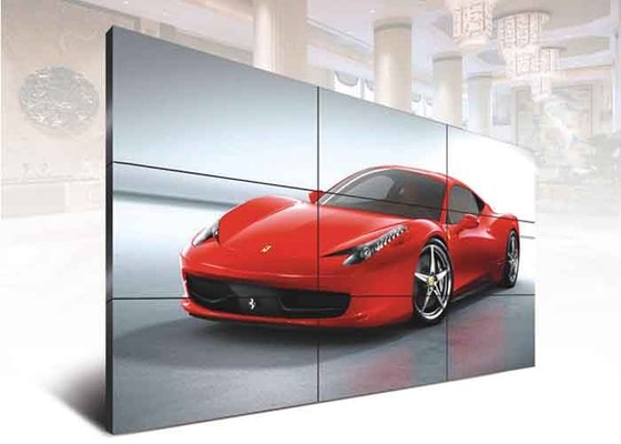 Customized 46 Inch Wall Mounted LED Video Wall Monitors / Thin Large Video Wall Displays