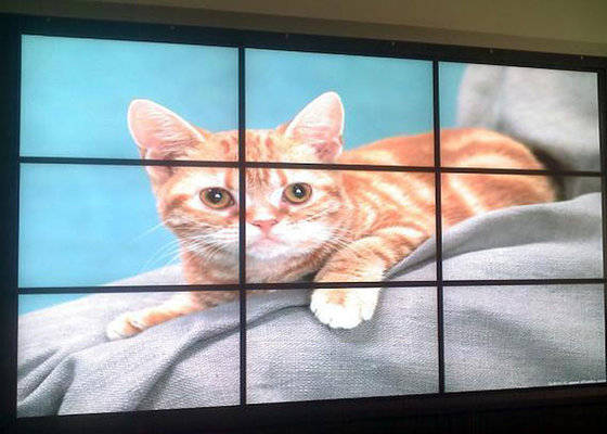 55 Inch Samsung Indoor Seamless Lcd Video Wall Monitor with Floor Stand 16:9 High Brightness