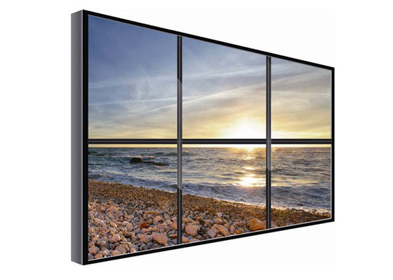 55 Inch Samsung Indoor Seamless Lcd Video Wall Monitor with Floor Stand 16:9 High Brightness