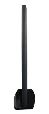 Black Vertical Stand Alone Totem , 55 " Restaurant Advertising Display Menu