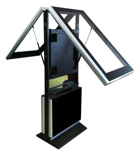 FUll HD Double Sided Display Floor Standing Indoor Advertising Digital Signage 42'' 46'' 55''