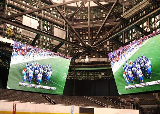 Waterproof Stadium LED Displays , DIP346 1R1G1B P16 LED Screen