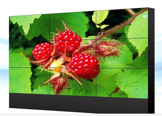 55 Inch 5.3mm Bezel LCD Video Wall For Surveillance System and Control Room
